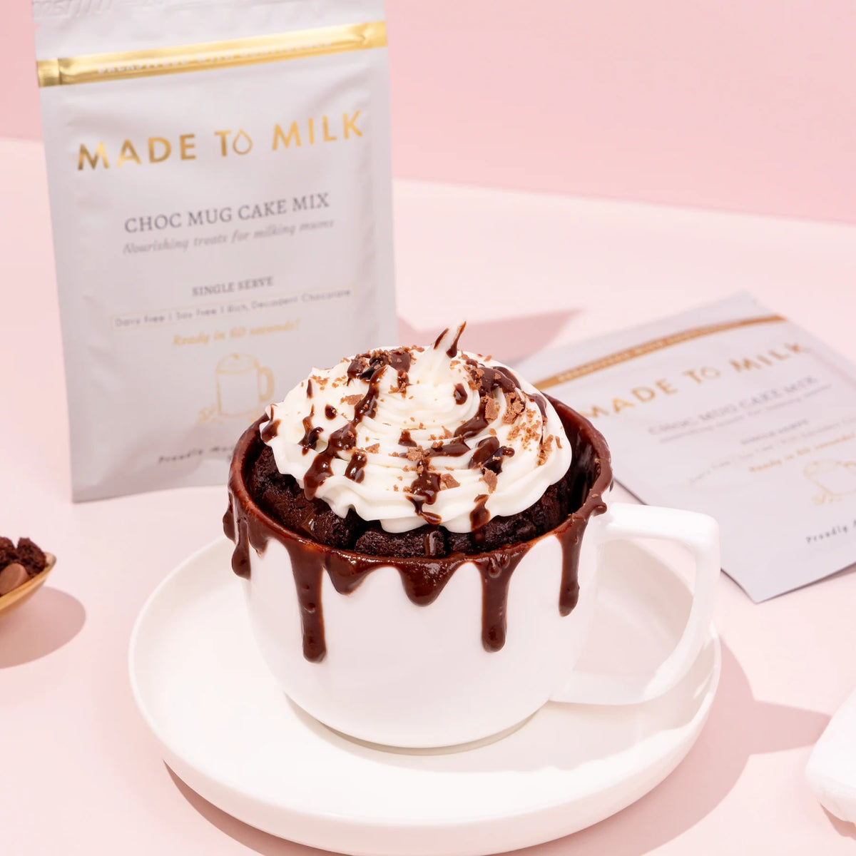 Made to Milk Deluxe Mug Cake Mix - Single Serve – Maternal Instinct